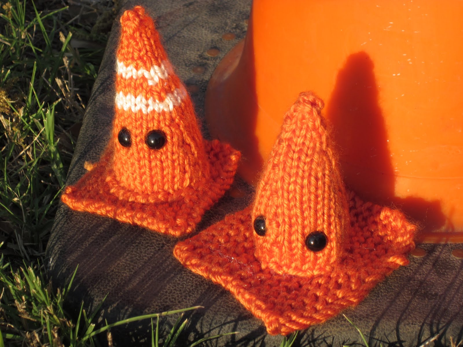 Lemmy Loop: Traffic Cone Amigurumi