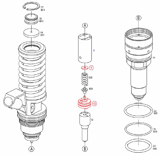 INJECTION-AUTOMOTIVE: 0414703008 BOSCH-UNIT INJECTOR (UIS)
