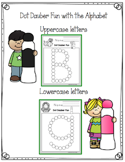 Dot Dauber Fun with the Alphabet ~ Preschool Printables