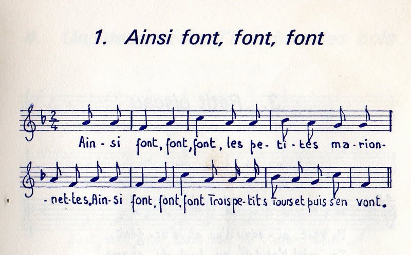 Les p'tites partoches: Ainsi font font font