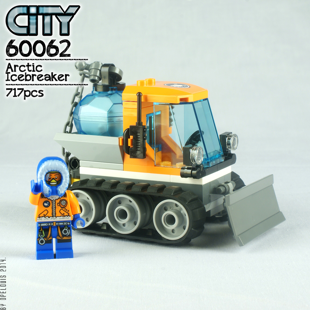 Opelouis's Toys Collection: LEGO City 60062 Arctic Icebreaker.