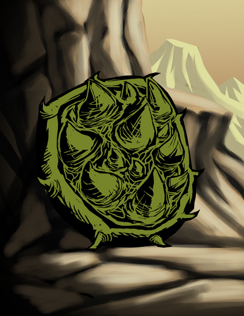 Lava Turtle Shell Shield Token Walkthrough | EryckWebbGraphics