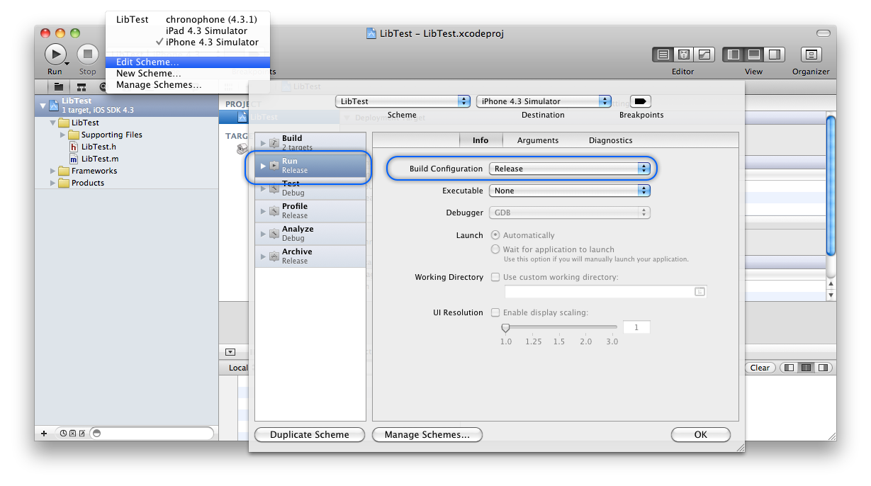 Developers Note Build Static Library In Xcode 4