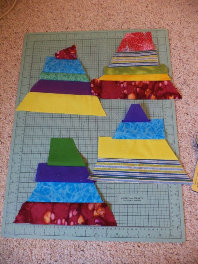 Kat & Cat Quilts: String Braid Top Finished (and a tutorial)