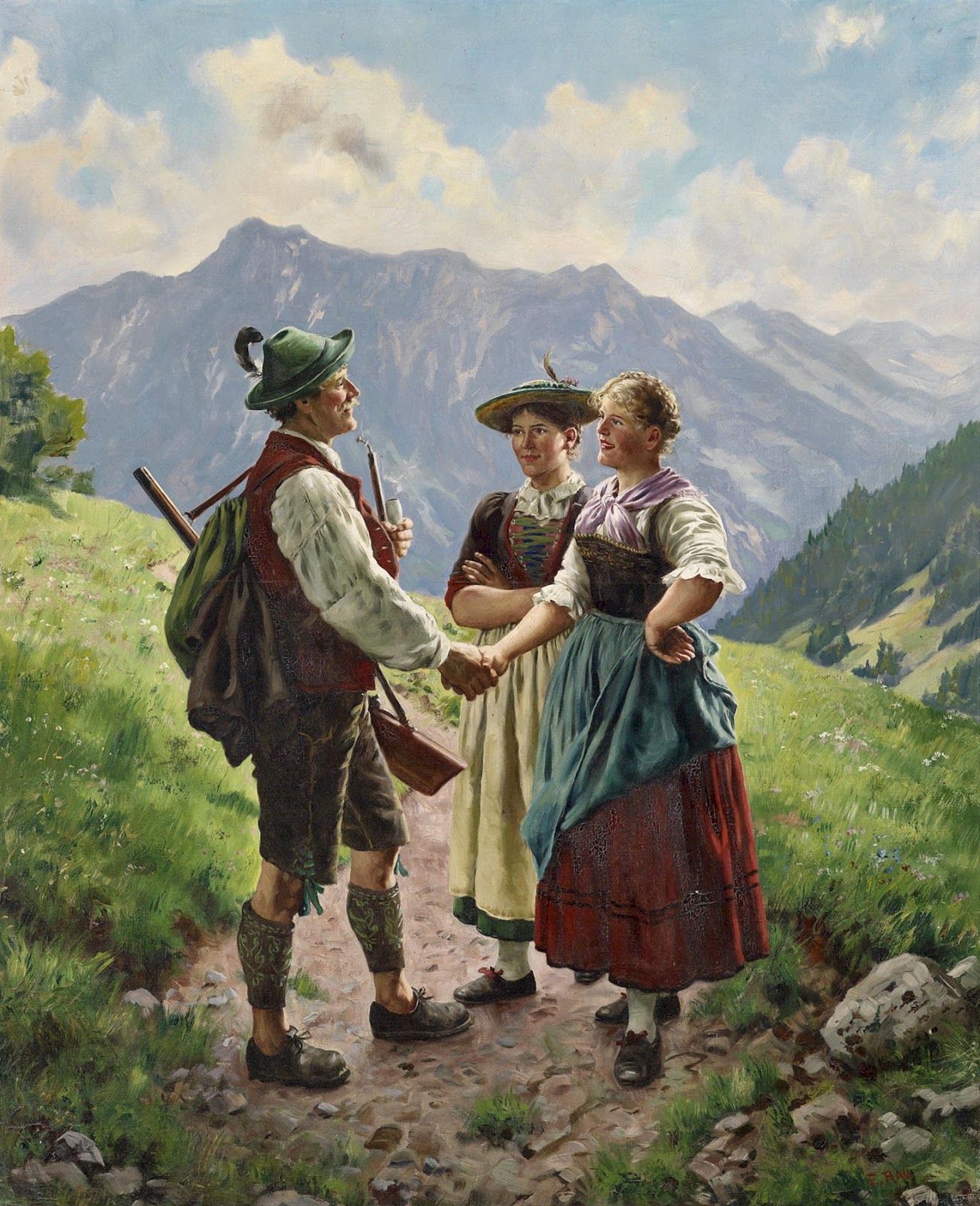 Emil Rau | Pittore di genere | Tutt'Art@ | Masterpieces