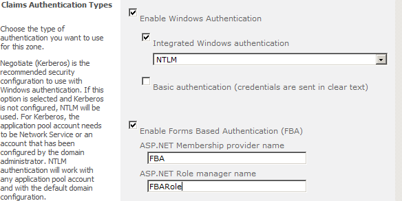 Eric Khaw's .Net Buzz: SharePoint 2010 - Form Based Authentication with ...