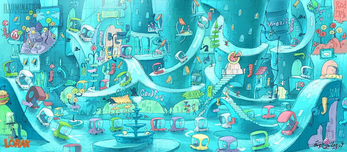 eric guillon: Looking for Thneedville. 2