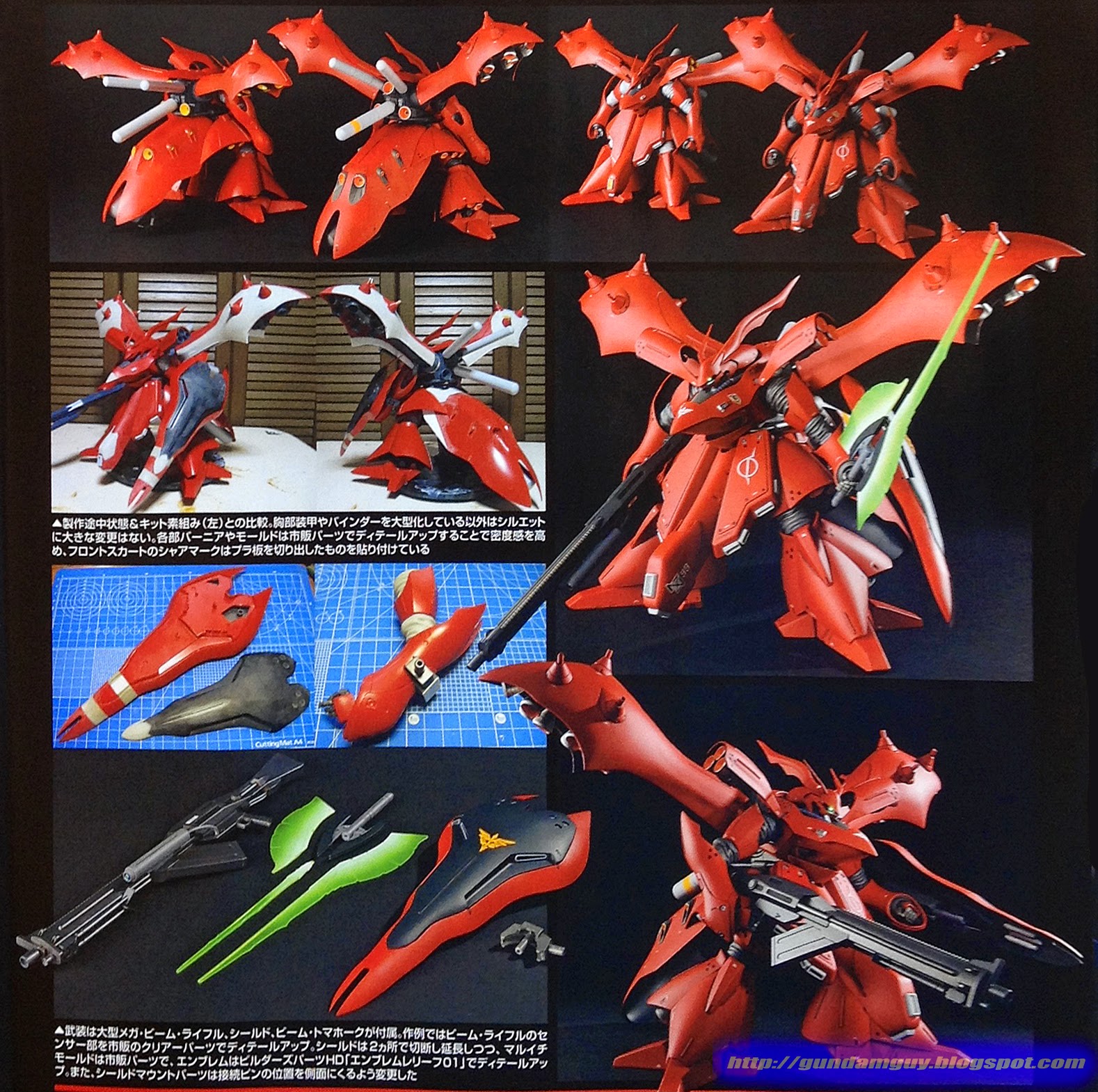 GUNDAM GUY: RE/100 MSN-04 II Nightingale - New Images & Release Info ...