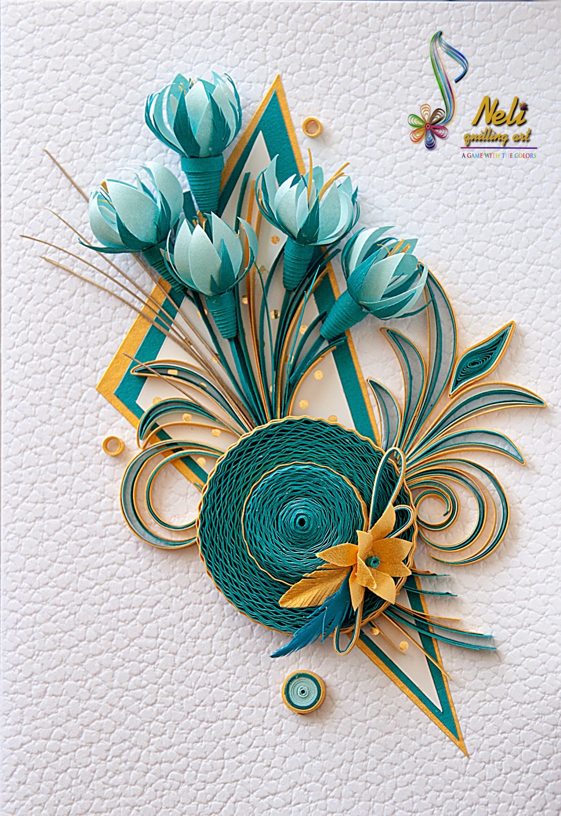 Neli Quilling Art Quilling Cards flowers neli-quilling-art-quilling-cards-flowers