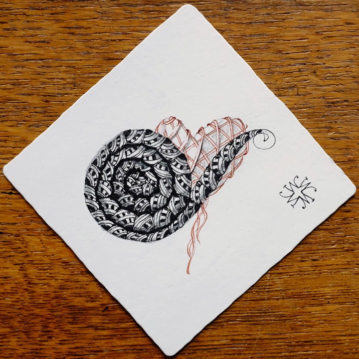Zentangle: Spiral Love