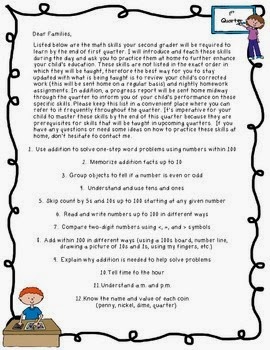 Grasty's 2nd Grade Goodies: Math Planning Tools for Back to School