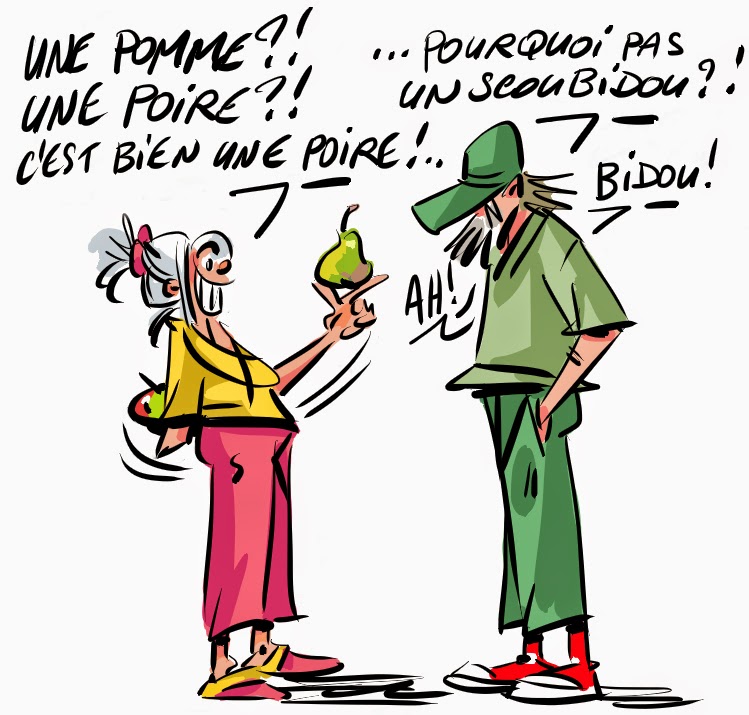 TRAIT PORTRAIT: Nature morte de rire...