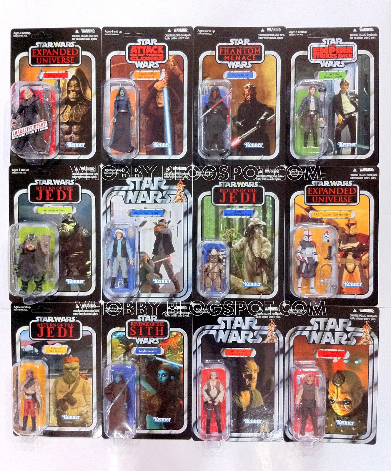 VHOBBY: STAR WARS: The Vintage Collection Available Now~