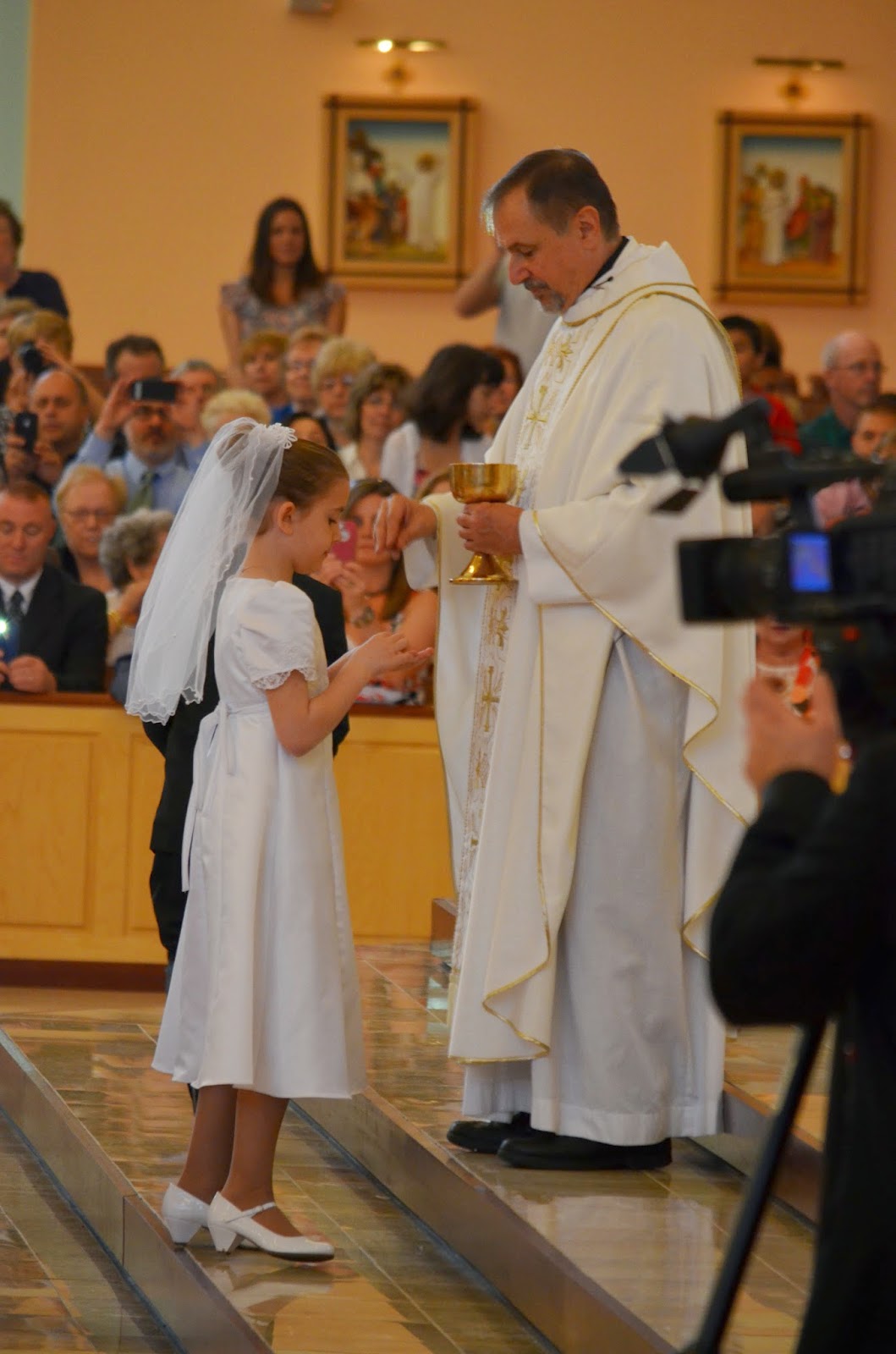 These Joyful Mysteries: Ann's First Holy Communion