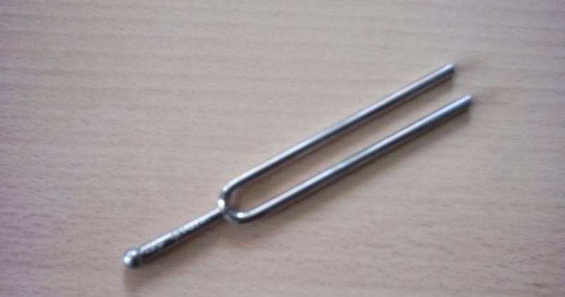 notas musicales: El diapasón