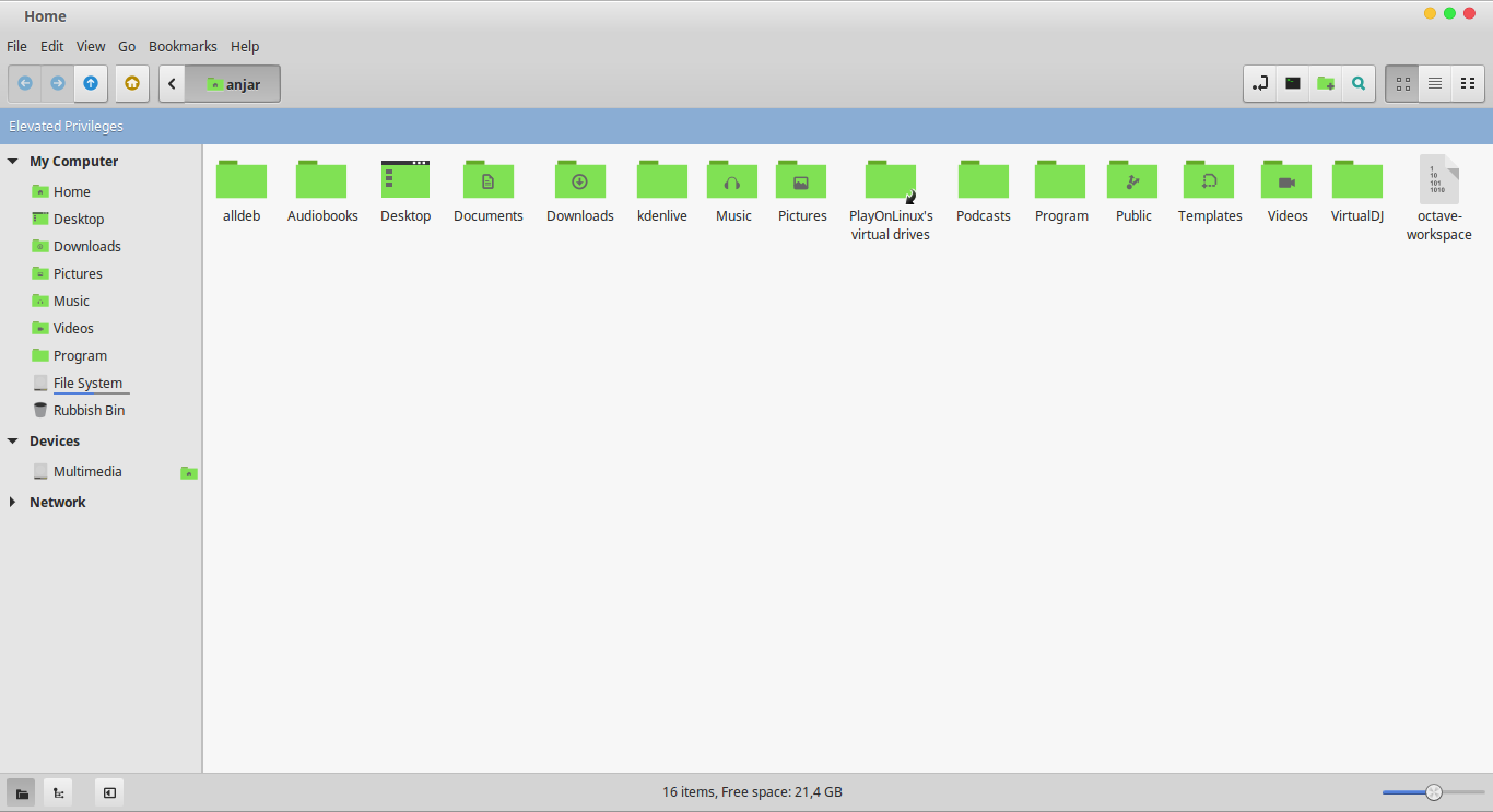 Masuk File Manager (Nautilus, Nemo, Thunar) Sebagai Root - Linux ...