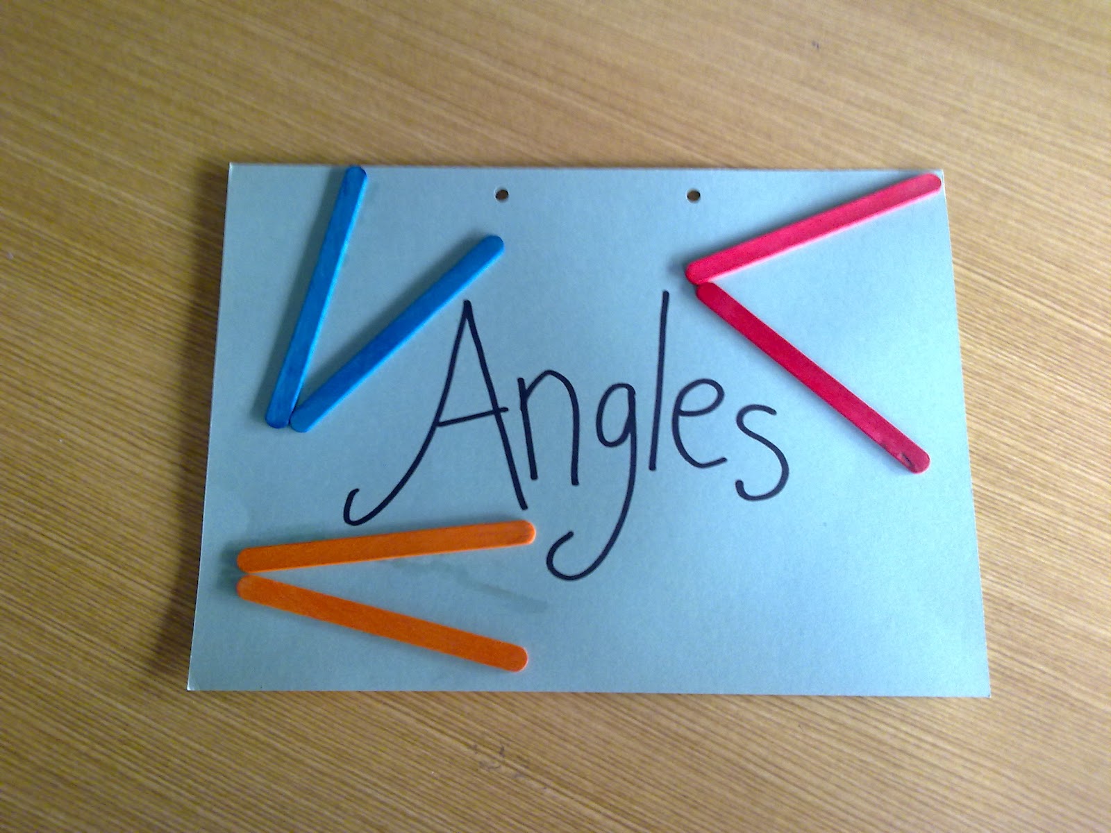 Jellybeans and Other Tangents: Paddlepop Stick Angles