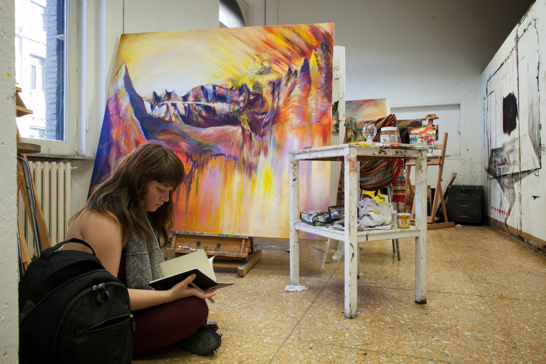 Art @ Temple University Rome: Professor Clink's Advanced Painting ...