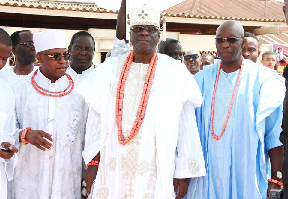 FAST INFO MAGAZINE: When Two Oba Meet, Oba Of Lagos Visits Oba Of Benin