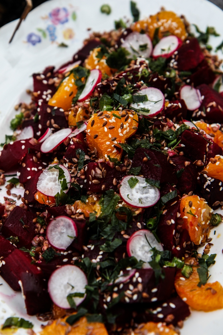 PIECZONE BURAKI Z KASZĄ GRYCZANĄ, POMARAŃCZAMI I CYNAMONOWYM ...