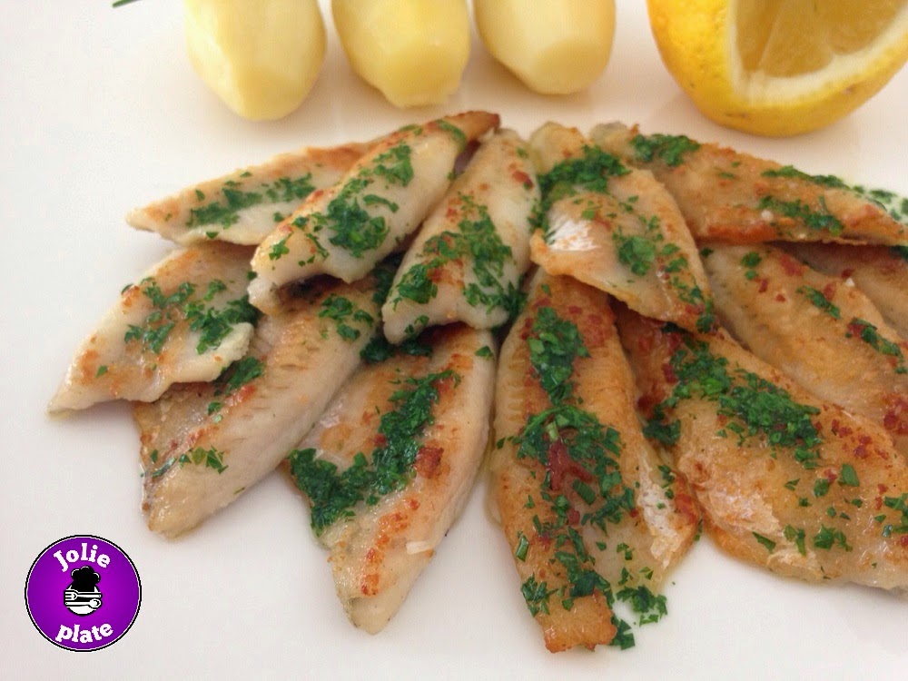 Jolie Plate: Filets de perche meunière et pommes à l'anglaise