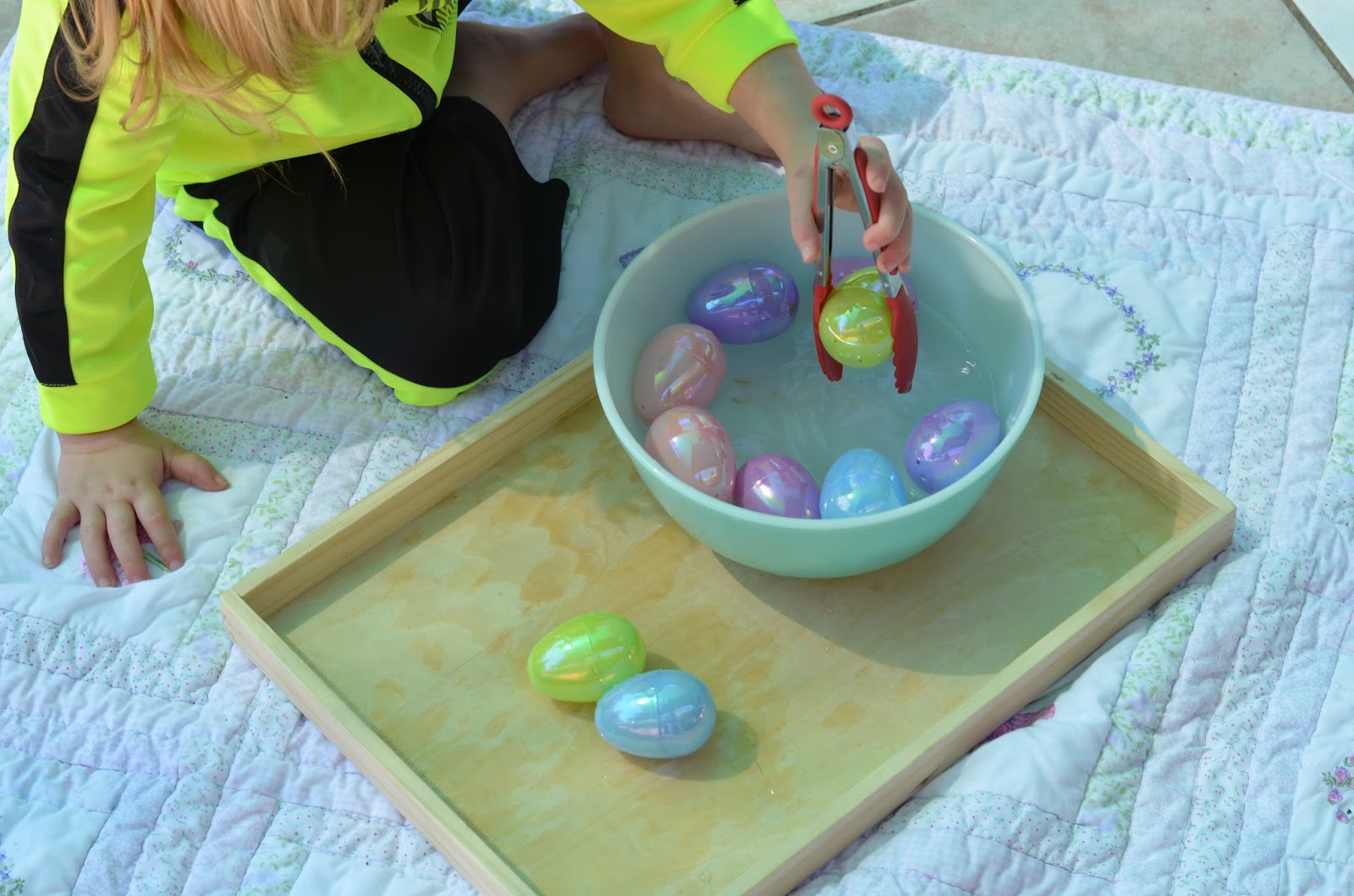 Hawley: Easter Egg Catching for Preschoolers