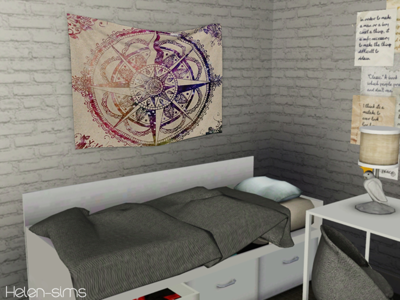 Helen-sims: TS3 Wall Tapestry