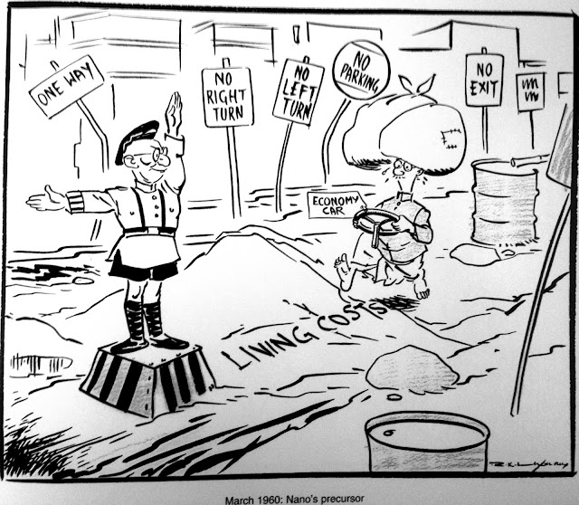 R.K. Laxman's Cartoons: Inflation / High Cost of Living - III