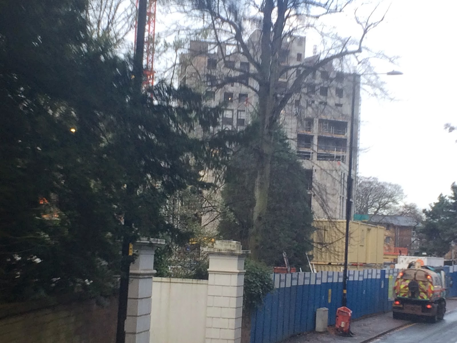 Chamberlain Hall December Construction Update