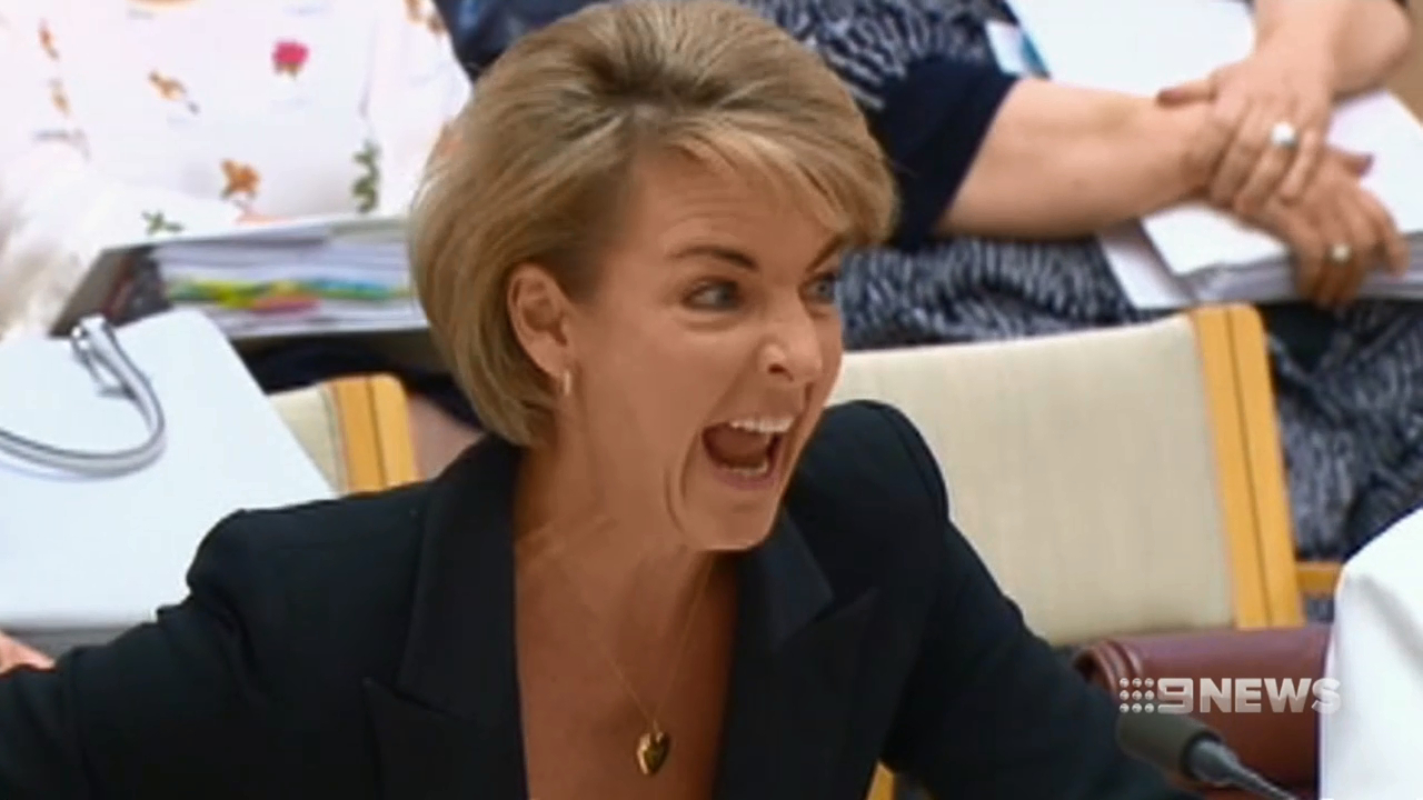 Michaelia Cash's problem - her face is too expressive