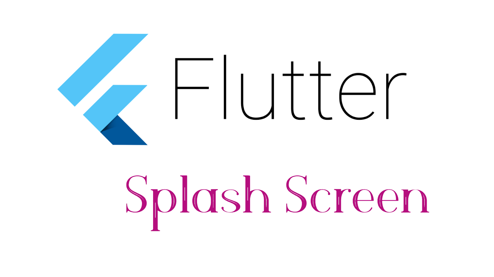 Splash Screen in Flutter Splash Screen in Flutter