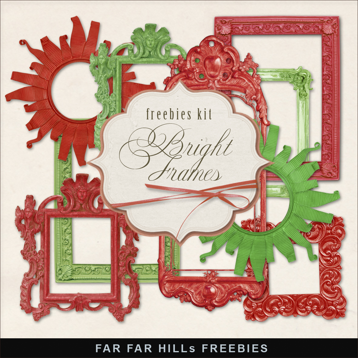New Freebies Frames Kit - Bright Frames:Far Far Hill - Free database of ...