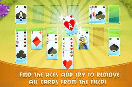 My Facebook Game List: Klondike Solitaire Garden