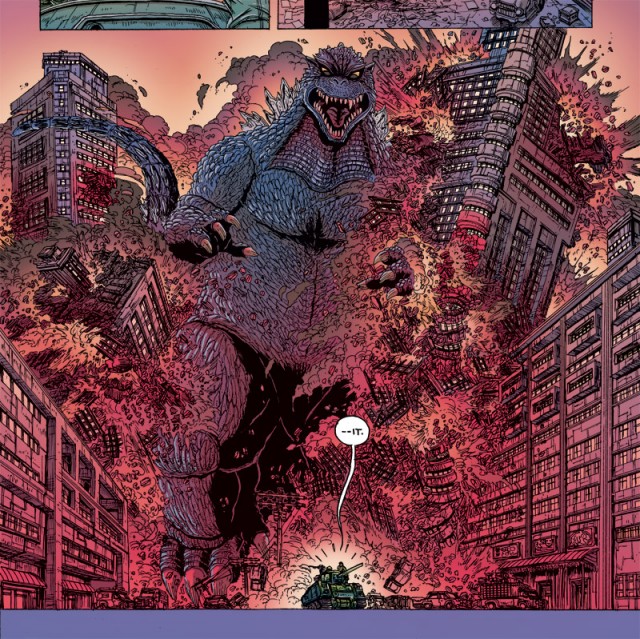 ghettoManga: PREVIEW- "GODZILLA:THE HALF CENTURY WAR" by James Stokoe