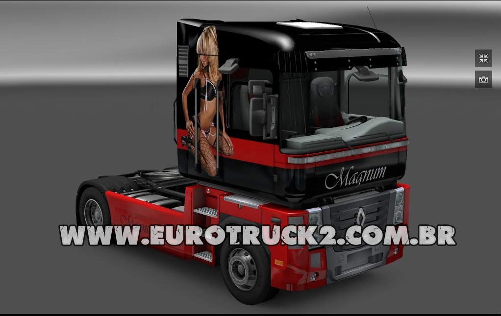 Skin Sexy Para Renault Magnum Blog Euro Truck 2 Melhores Mods E Entretenimento Estão Aqui