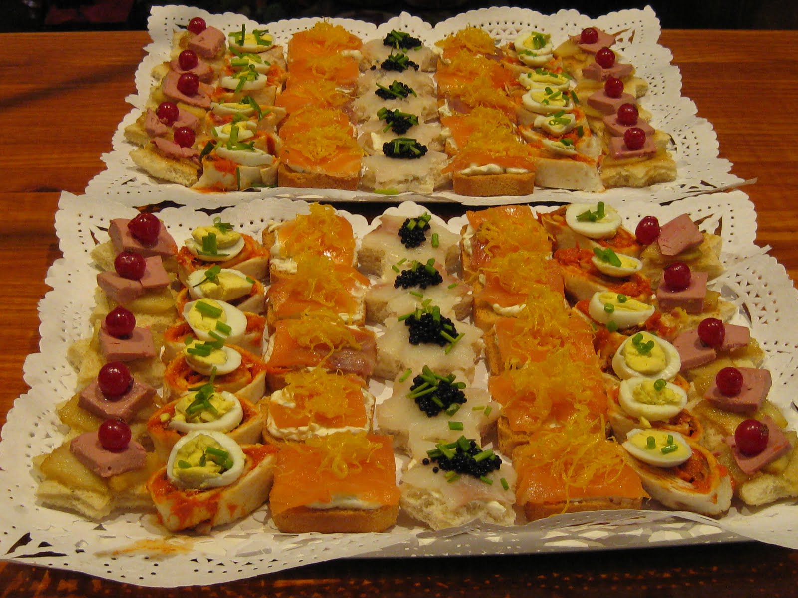 Cocina conmigo.: Canapes variados.