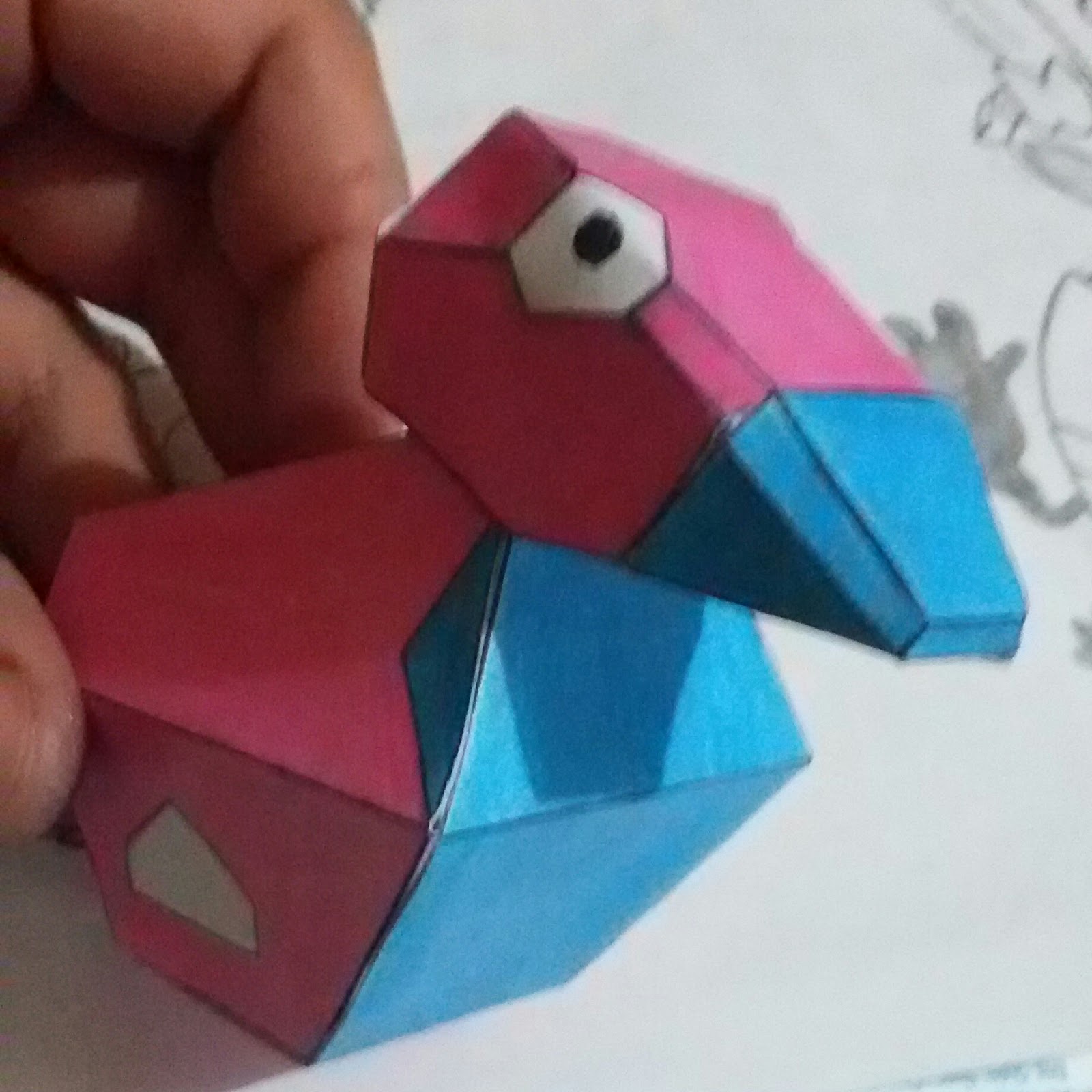 Tutorial Papercraft Porygon 3D