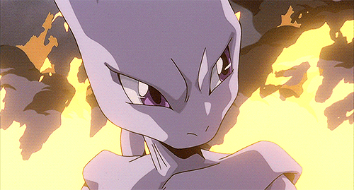 AKI GIFS: Gifs animados Mewtwo (Pokémon)