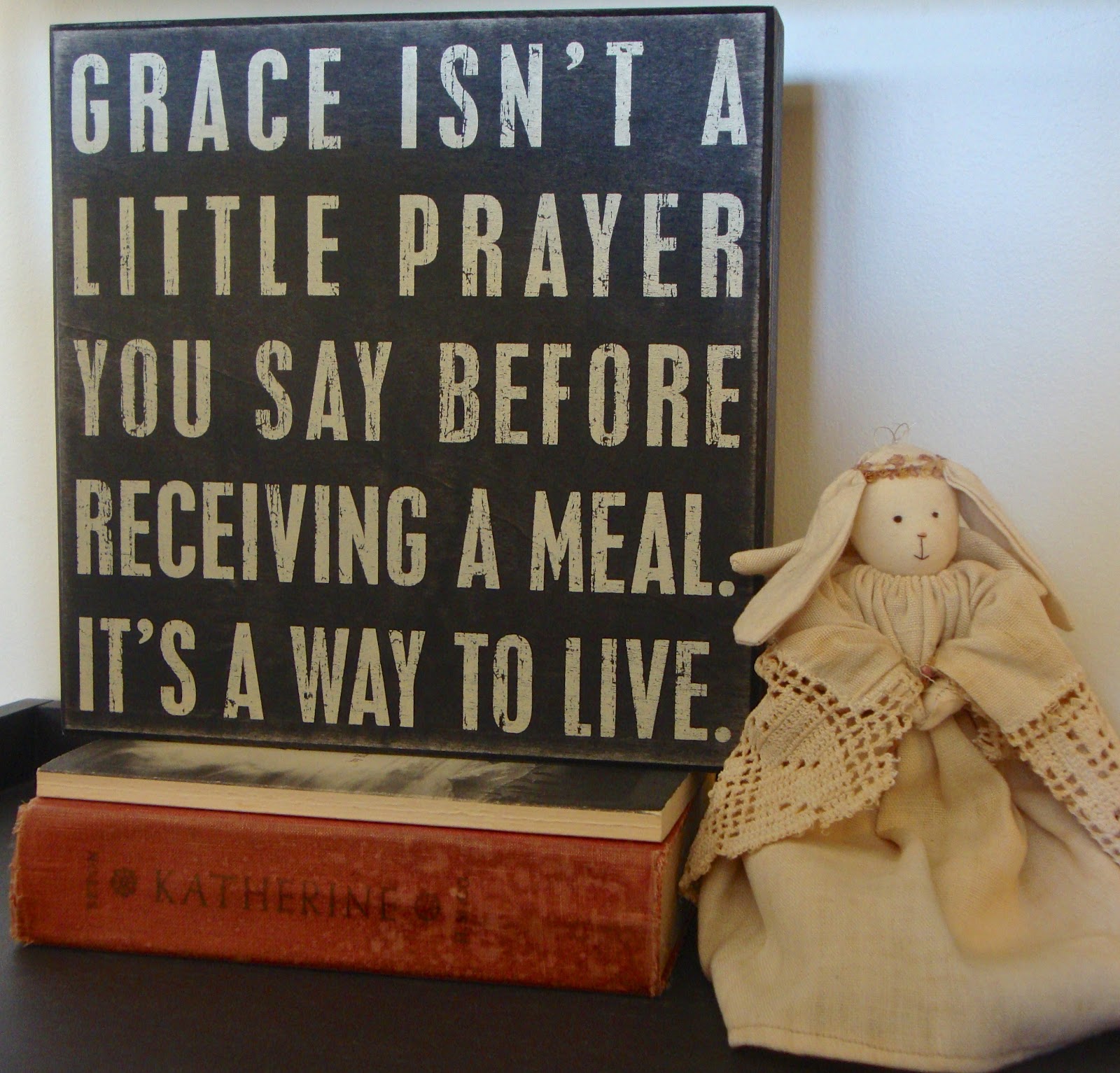 Vintage Grace: Saying Grace