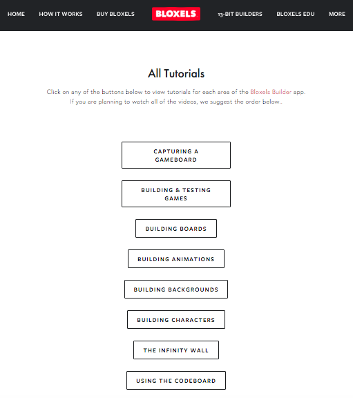 The Library Voice: Building A Character With Bloxels For Our Video Game ...
