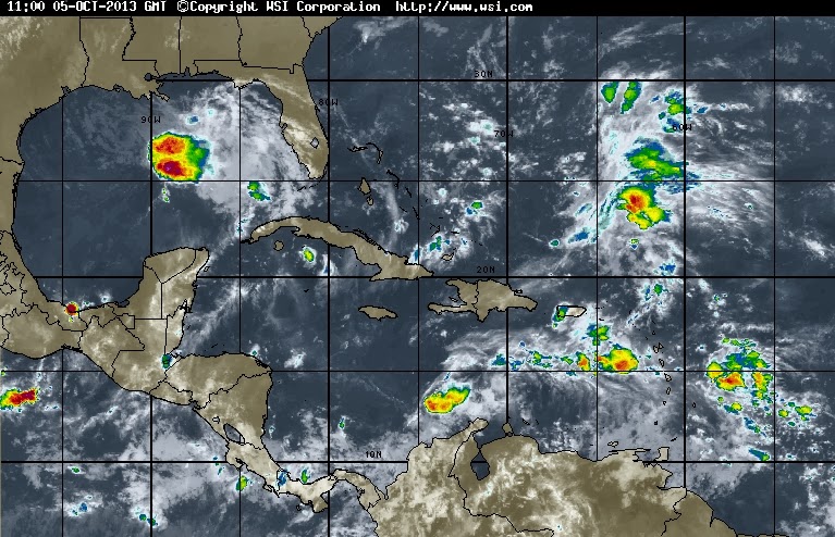 Roatan Weather: Mostly sunny with light trade winds