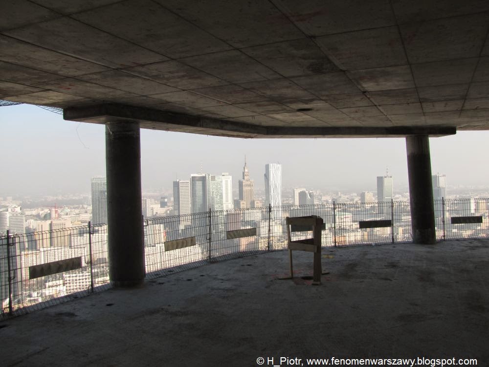 FENOMEN WARSZAWY: Warsaw Spire - widoki z góry, cz. 1