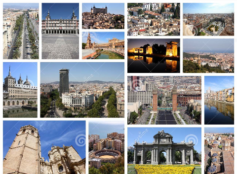 COLLAGE COLOURS: COLLAGE CIUDAD