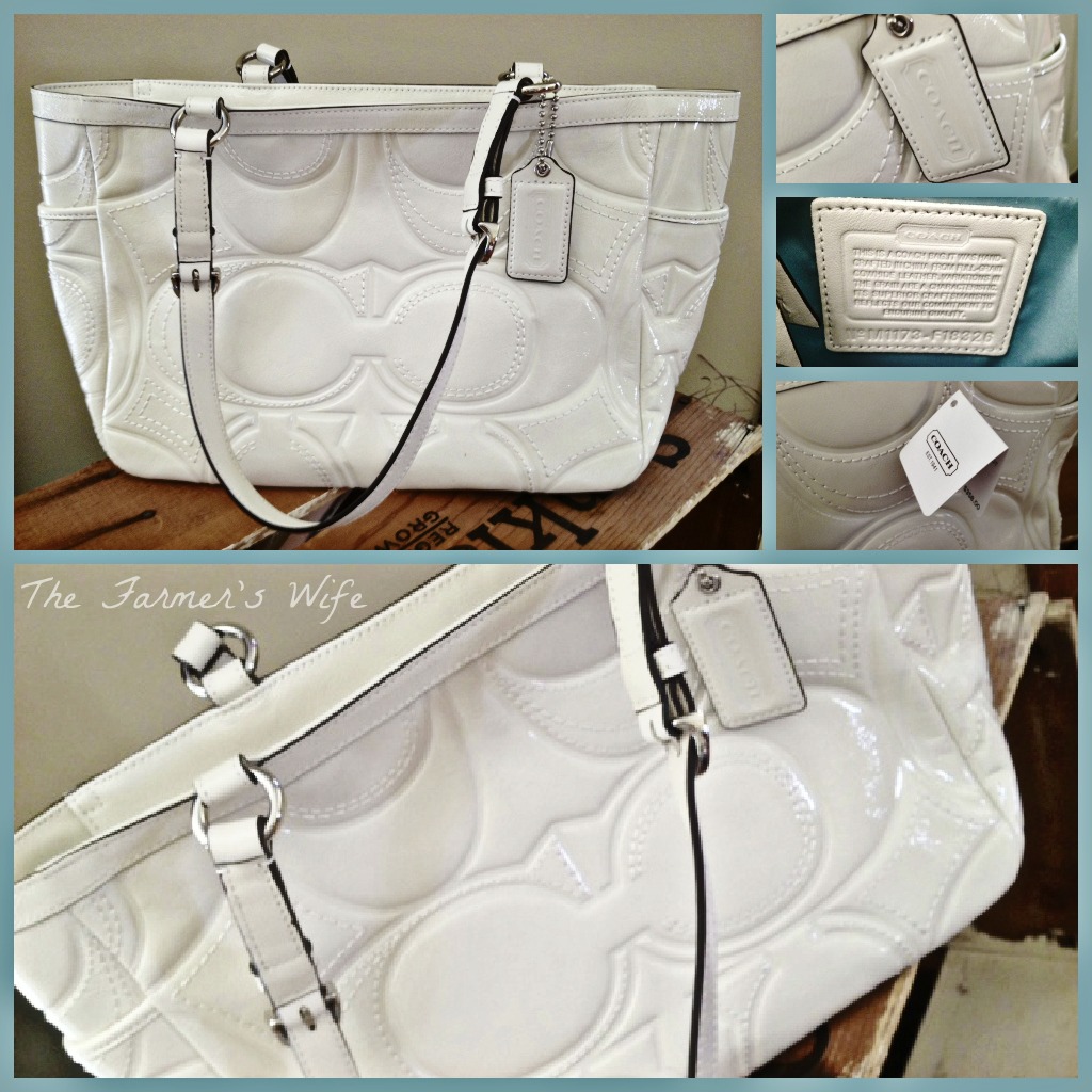 The Farmer's Wife: My FIRST Coach Purse