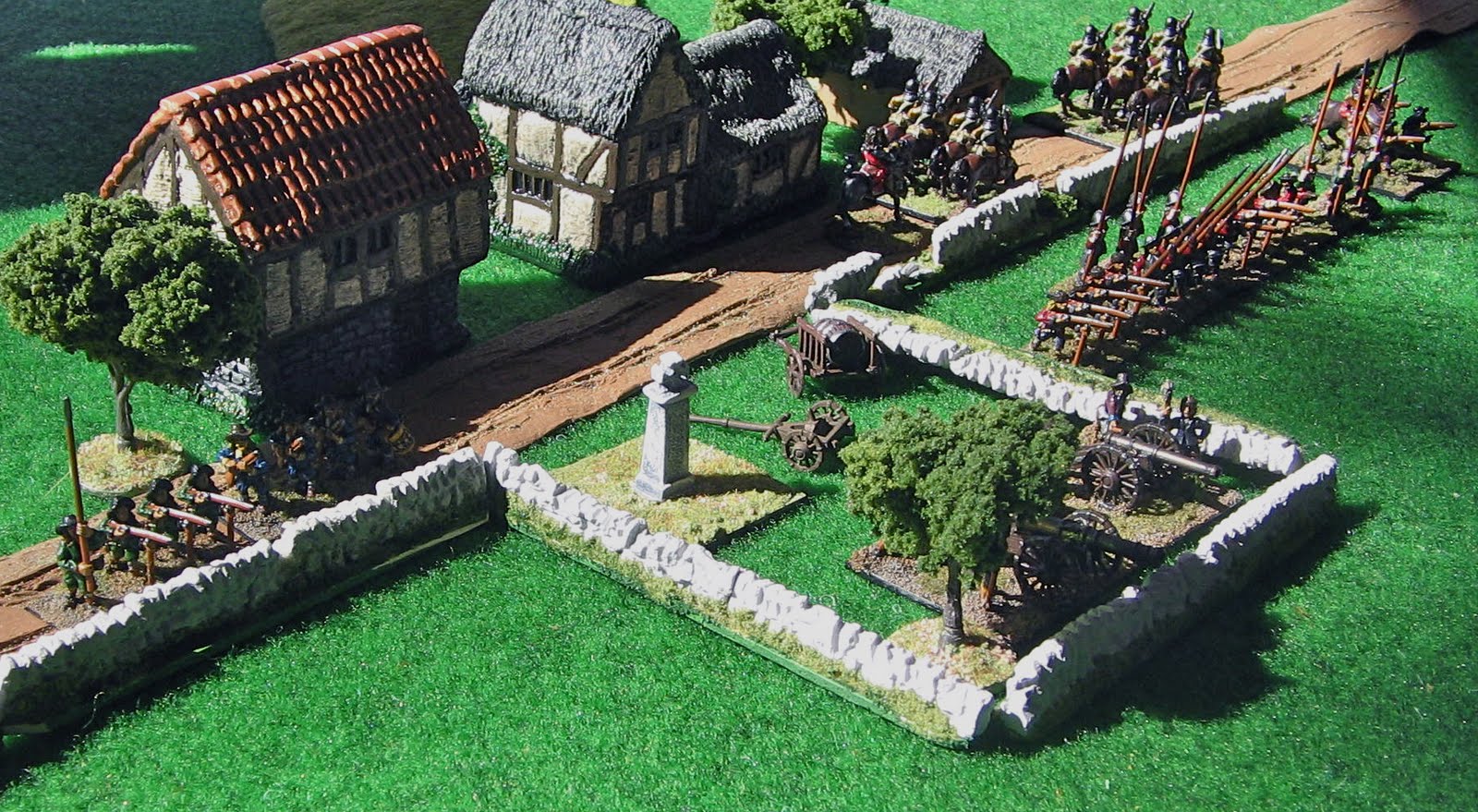 On Senlac Hill: DBA-RRR ECW – battlefield terrain
