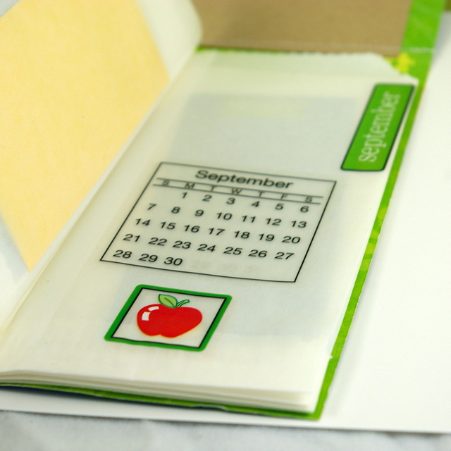 SRM Stickers: Purse Sized Mini Calendar by Michelle