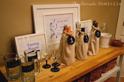 Wine Themed Party: The Big Day |The Domestic Domicile