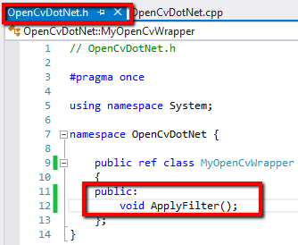 Milinda Pro: Call OpenCV functions from C#.net