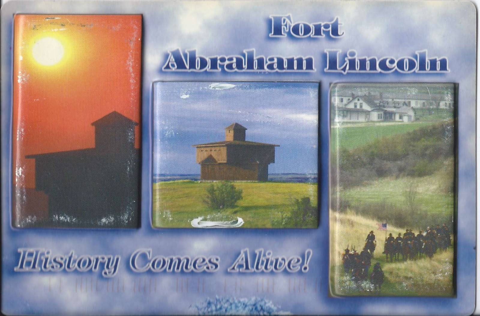A Journey of Postcards: Fort Abraham Lincoln State Park