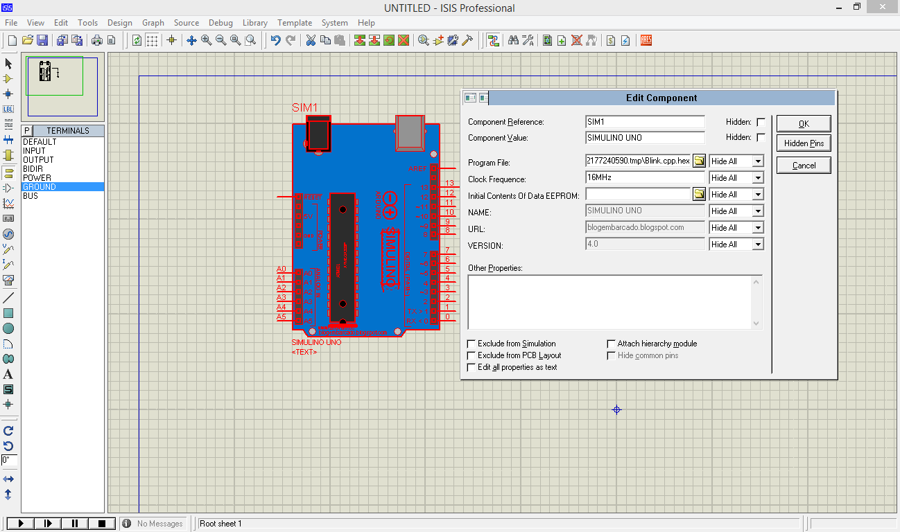 SIMULINO libreria para simular arduino en proteus ~ La revancha de mufaza